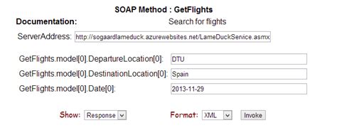 c soap web service server did not recognize the value of
