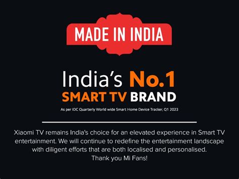 Buy Xiaomi Cm Inch X Series K Ultra HD Smart LED Google TV L M A IN Online At Best