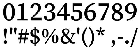 Source Serif Pro Semibold Regular Font FFonts Net