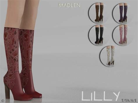 Скачать мод "Сапоги "Lilly"" для Симс 4 бесплатно
