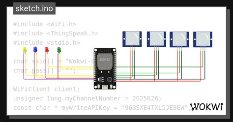 Wokwi Online ESP32 STM32 Arduino Simulator