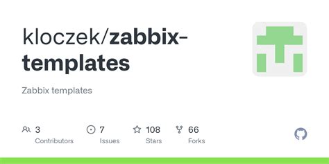 Github Kloczek Zabbix Templates Zabbix Templates