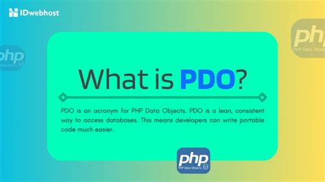 Kenalan Yuk Apa Itu Php Data Object Dan Cara Kerjanya