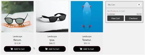 Woo Mini Cart For Elementor Free And Easy To Use Unlimited Elements