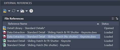 Solved Linking A Second Data Extraction Dxex External Reference Autodesk Community