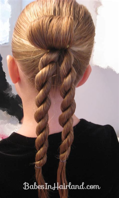 Loop Twisted Bun Babes In Hairland