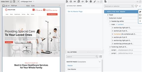 Tutorials Pinegrow Web Editor
