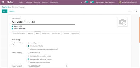 How To Invoice Project In Odoo