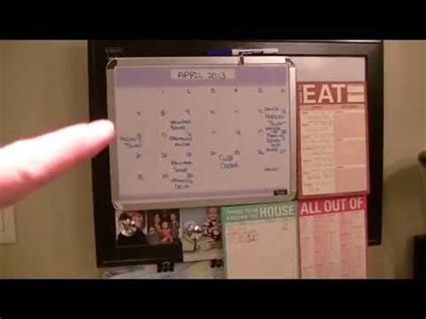 A Simple Way To Organize Your Family YouTube Love The Grocery List Printable