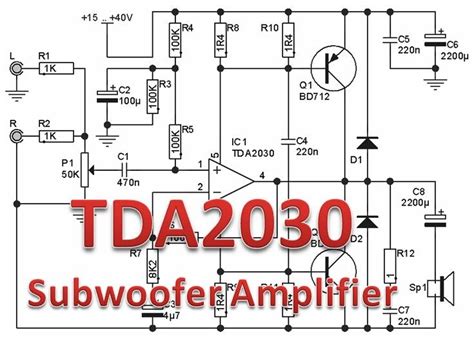 How To Make Circuit Amplifier Simple Tda Amplifier Como Fazer O Amplificador Electronics