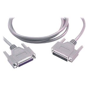 1m PC Serial Modem Cable DB 25 Male To DB 25 Female Betterbox