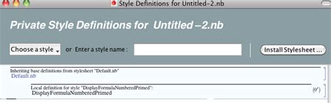 Formatting Customizing The Numbers Used By Displayformulanumbered Cells Mathematica Stack