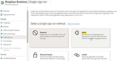 Azure Ad Add An Enterprise Application Configure Saml Sso And