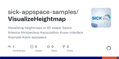 GitHub Sick Appspace Samples VisualizeHeightmap Visualizing Heightmaps In D Viewer Topics