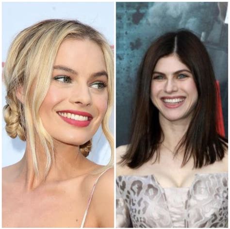Margot Robbie Vs Alexandra Daddario Scrolller