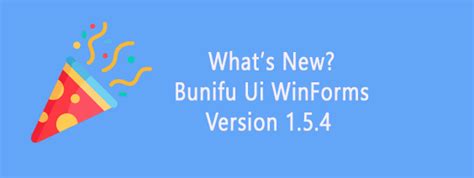Whats New In Version 154 Bunifu Framework Stylish And Fast Ui