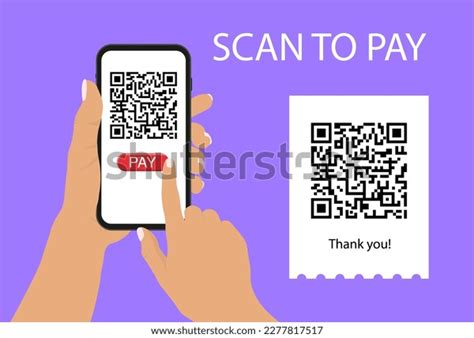 Scan Qr Code Phone Mobile Barcode Stock Vector Royalty Free 2277817517 Shutterstock