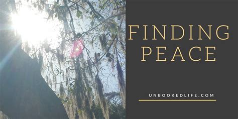 Finding Peace