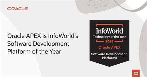 sanjay kumar kannojia on linkedin oracle apex wins infoworld