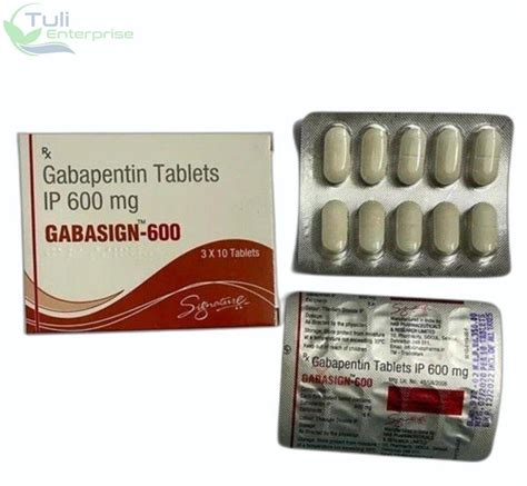 Gabapin Gabapentin 600 Mg Tablets Packaging Size 10x10 At Rs 200 In Delhi Id 7051638