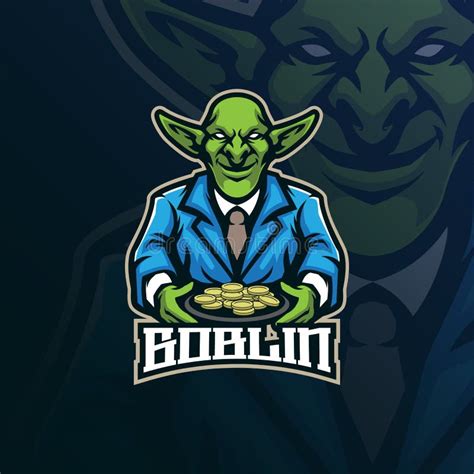 Goblin Mascot Logo Design Vector With Modern Illustration Concept Style