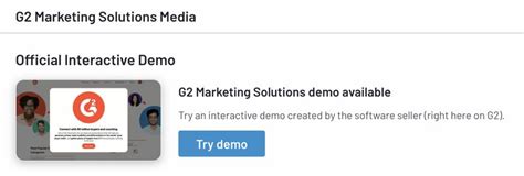 Chris Perrine On Linkedin A Really Good G2 Best Practice Is To Get Your Interactive Demo Up On G2