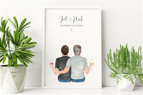Personalised Couple T Pretty Unique Prints Ltd