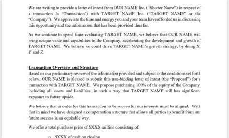 Letter Of Intent Loi Template All The Key Terms Included In An Loi Regarding Volume Purchase