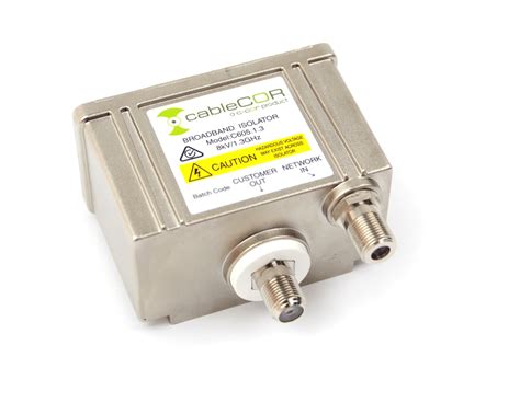 Is This The Worlds First DOCSIS Ready To Ship HFC Isolator C COR