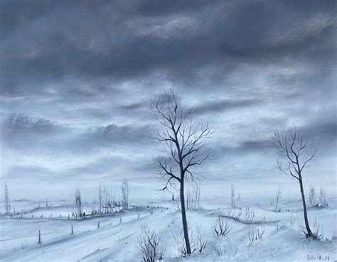 Marcel David 1931 2003 Winterlandschap Catawiki