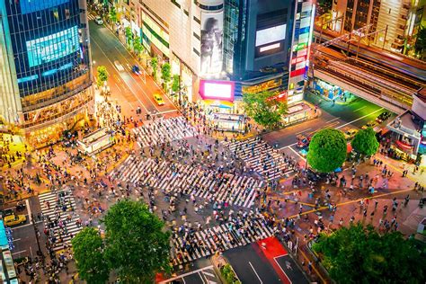 Shibuya Crossing A Landmark For Tourists And A Path For Locals
