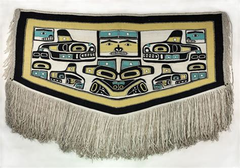 Chilkat Blanket Collected By Loius Shotridge In Haines Alaska In 1931