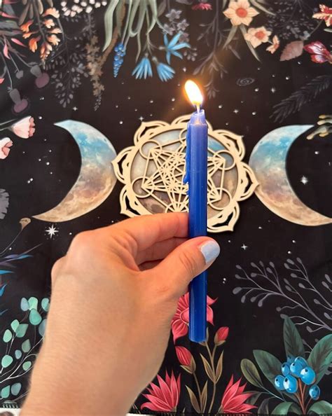 El Significado Espiritual De Las Velas Azules Serenidad Y Magia