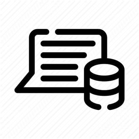 chat recovery storage backup database icon download on iconfinder