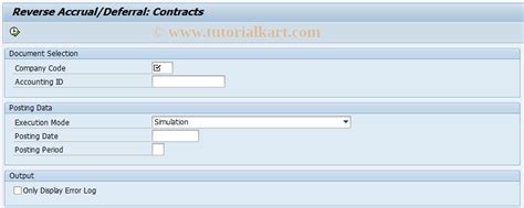 RERAALCNRV PD SAP Tcode Accrual Deferral Reverse Contracts