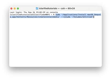 How To Create A Bootable MacOS Sequoia USB Installer Video IClarified