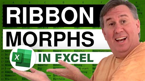 Excel In Depth 2 Morphing Ribbon Mrexcel Message Board