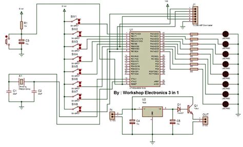 tutorial membuat program dasar untuk input dan output pada ic