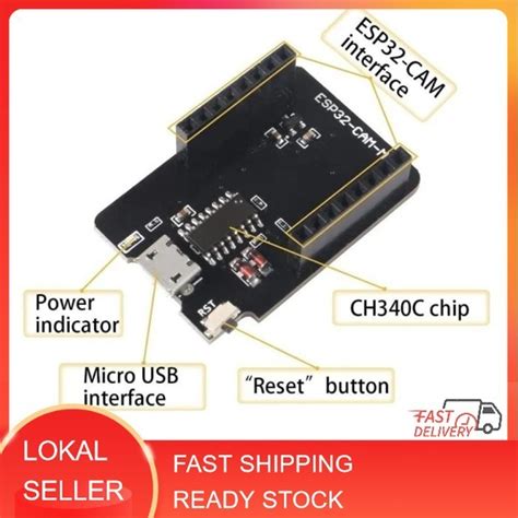 Jual Downloader ESP32 Cam Programmer CH340 OV2640 Development Board