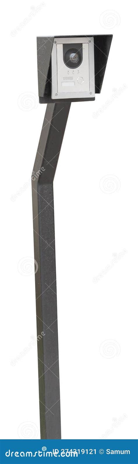 Intercom Unit With Camera And Access Sensors Stock Image Image Of