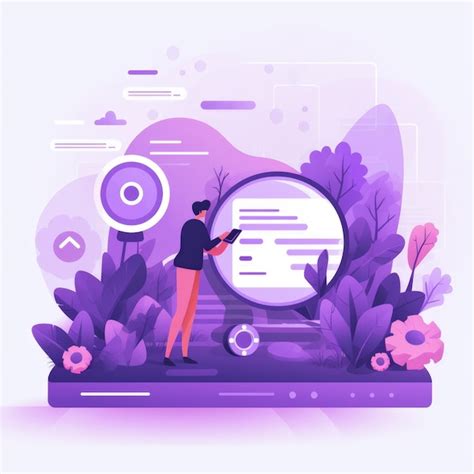 Premium Ai Image Illustration Of Seo Optimization Flat Generative Ai