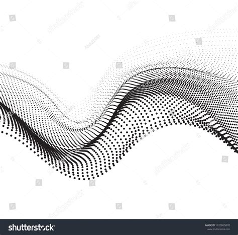 Gradient Halftone Pattern Diagonal Vector Illustration Stock Vector Royalty Free 1720065070