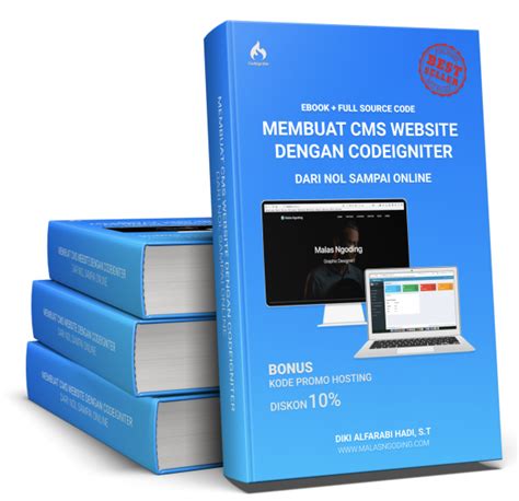 Membuat Website Dengan CodeIgniter Dari NOL Sampai ONLINE Malas Ngoding