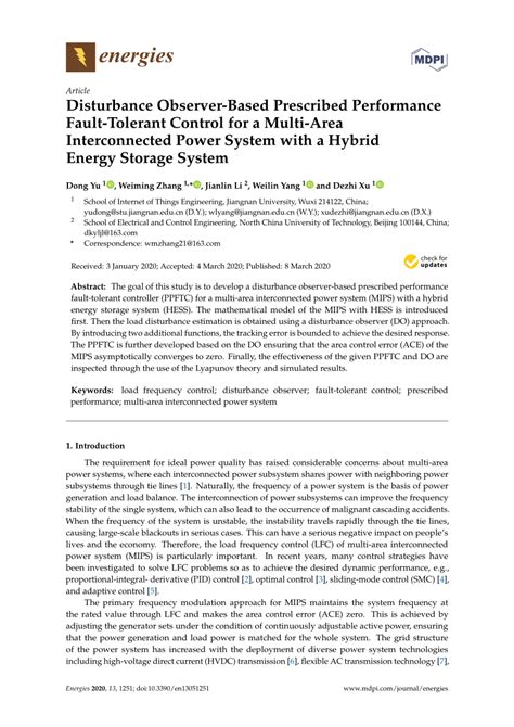 pdf disturbance observer based prescribed performance fault tolerant