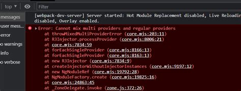 cannot mix multi providers and regular providers · issue 7510