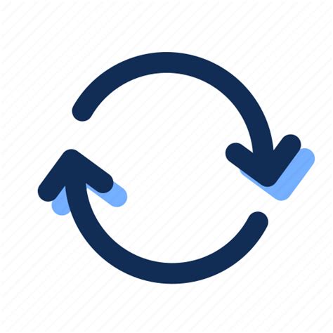 loop refresh reload two arrows recurrent icon download on iconfinder