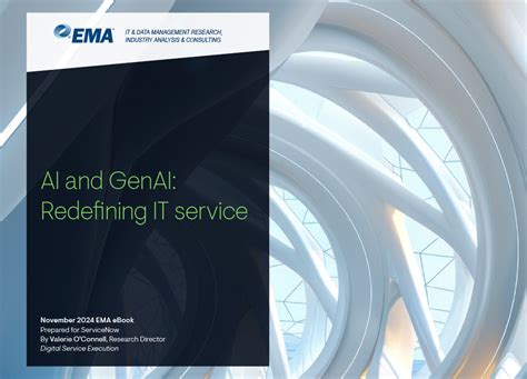 Ai And Genai Redefining It Service Enterprise Management Associates Ema