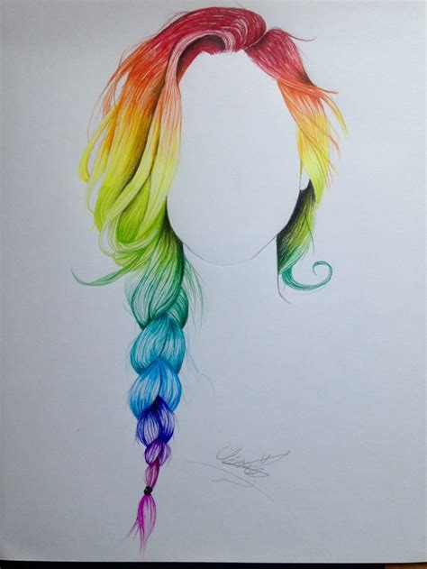 Pencil Drawings Of Hair Step By Step Pencildrawing2019