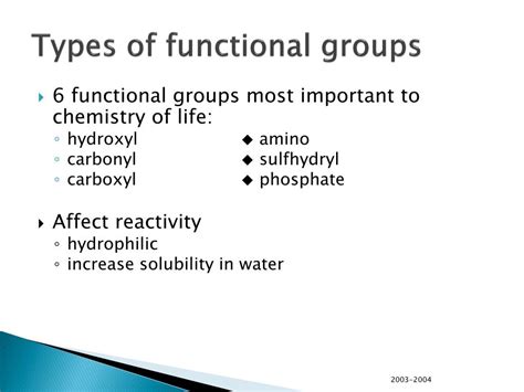 PPT Functional Groups PowerPoint Presentation Free Download ID 2169837