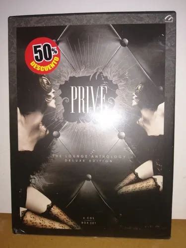 Privé Cd Sextuple Lounge Anthology Martini Torrini Trip Hop Envío Gratis